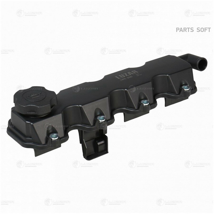 LUZAR LVPC-0501 Крышка клапанная для а/м Chevrolet Lanos (97-)/Daewoo Nexia (97-) 1.5i (с прокл.) (LVPC 0501) ()