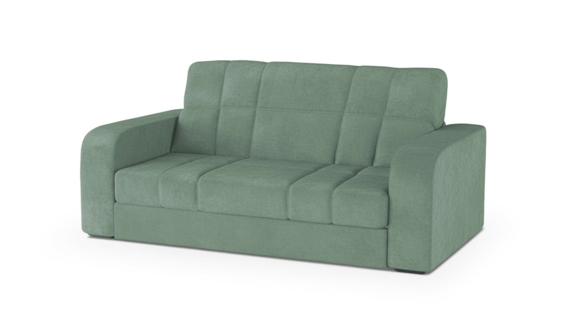 Диван Конрад Лайт 180 Вивальди 09 (110826) NEW 223x105x88 см, Велюр, аккордеон Фиеста в наличии