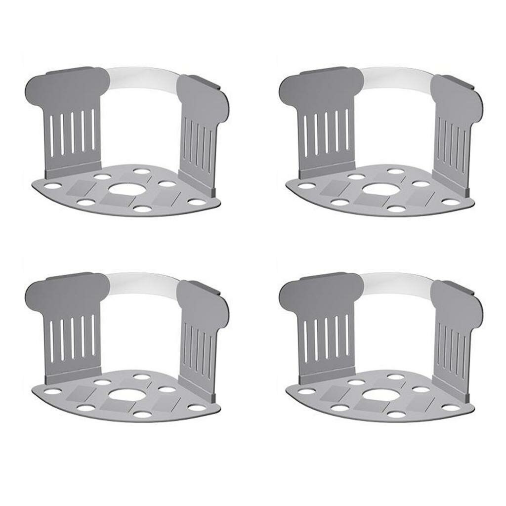 4 прозрачных фиксатора для углов простыни