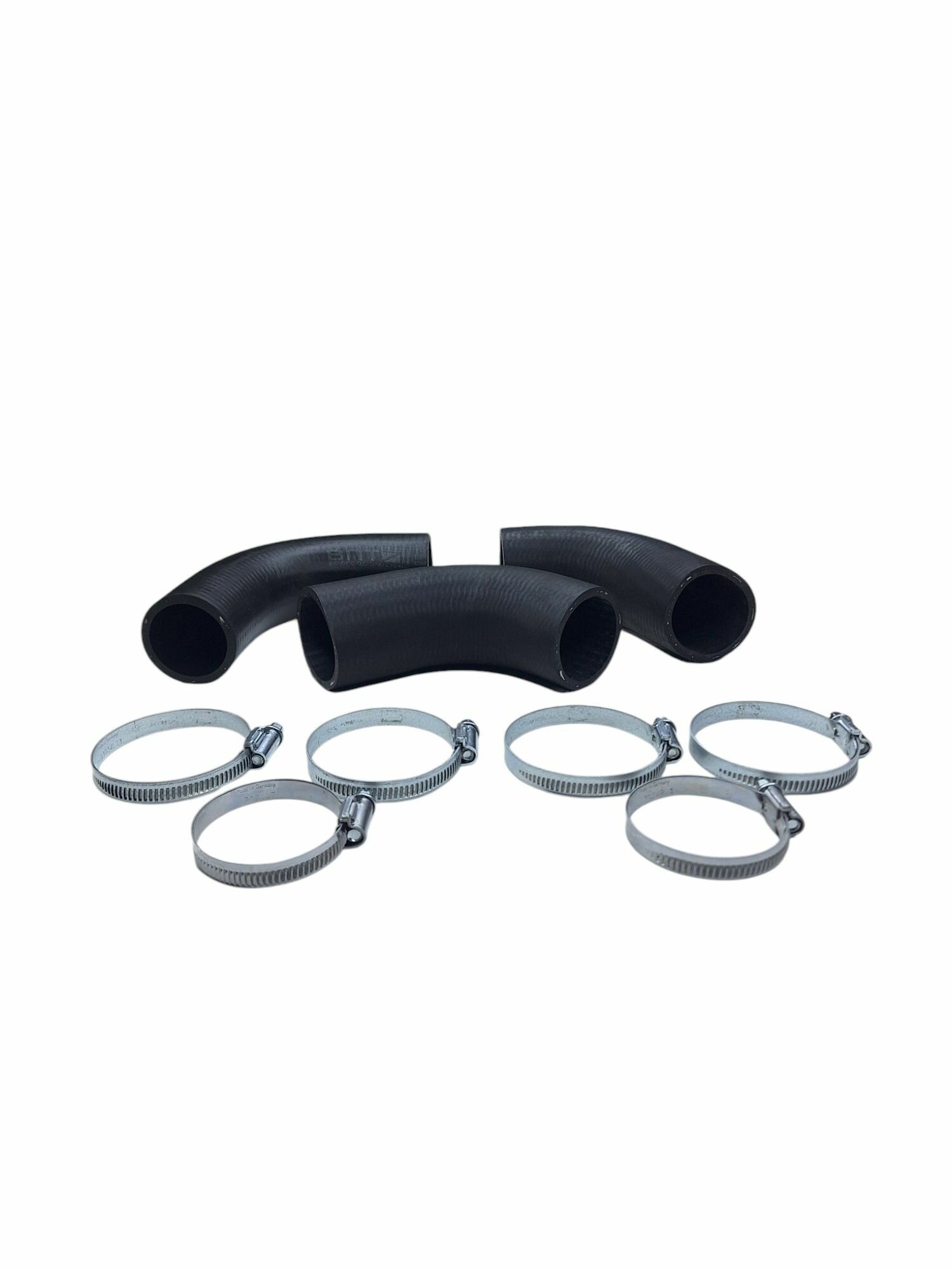 Патрубки радиатора УАЗ-452,469 дв. УМЗ-417, 90л/с, 3 шт, с хомутами фарер