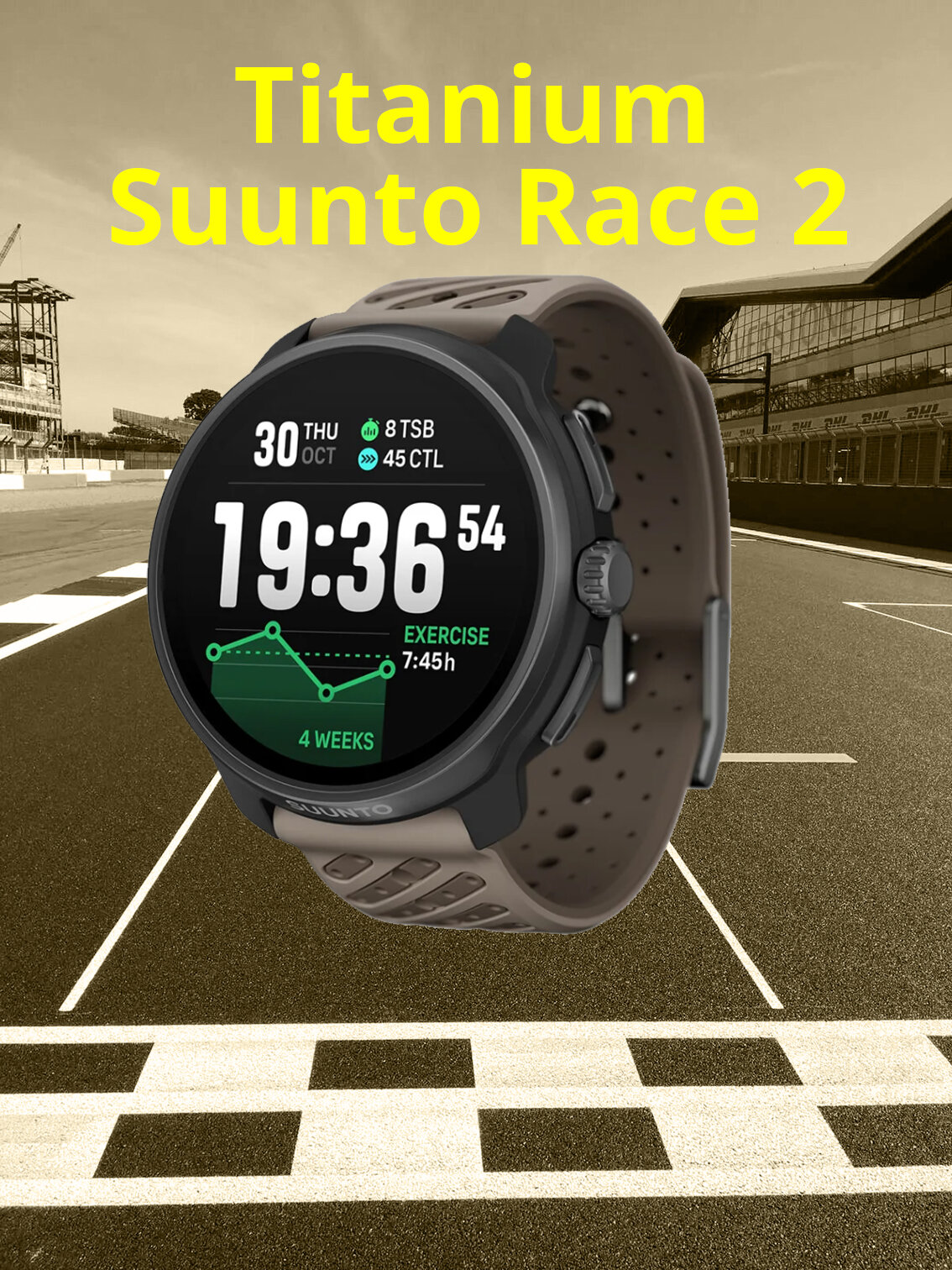Часы SUUNTO RACE 2 Titanium Trail