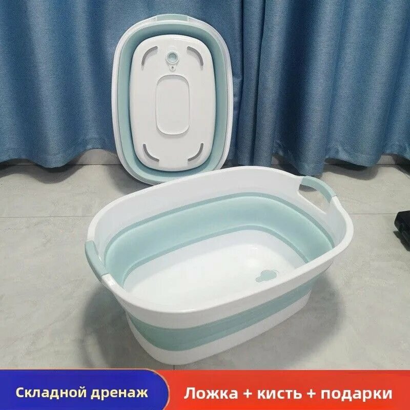 Складная ванна для домашних собак и кошекванна для маленьких собак, складная ванна