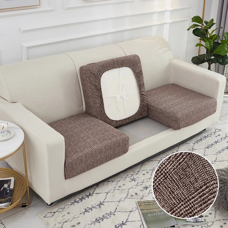 Чехол для дивана Coolazy, полиэстер, разноцветный Normal Size (M)-1pc, Бежевый, Color 20