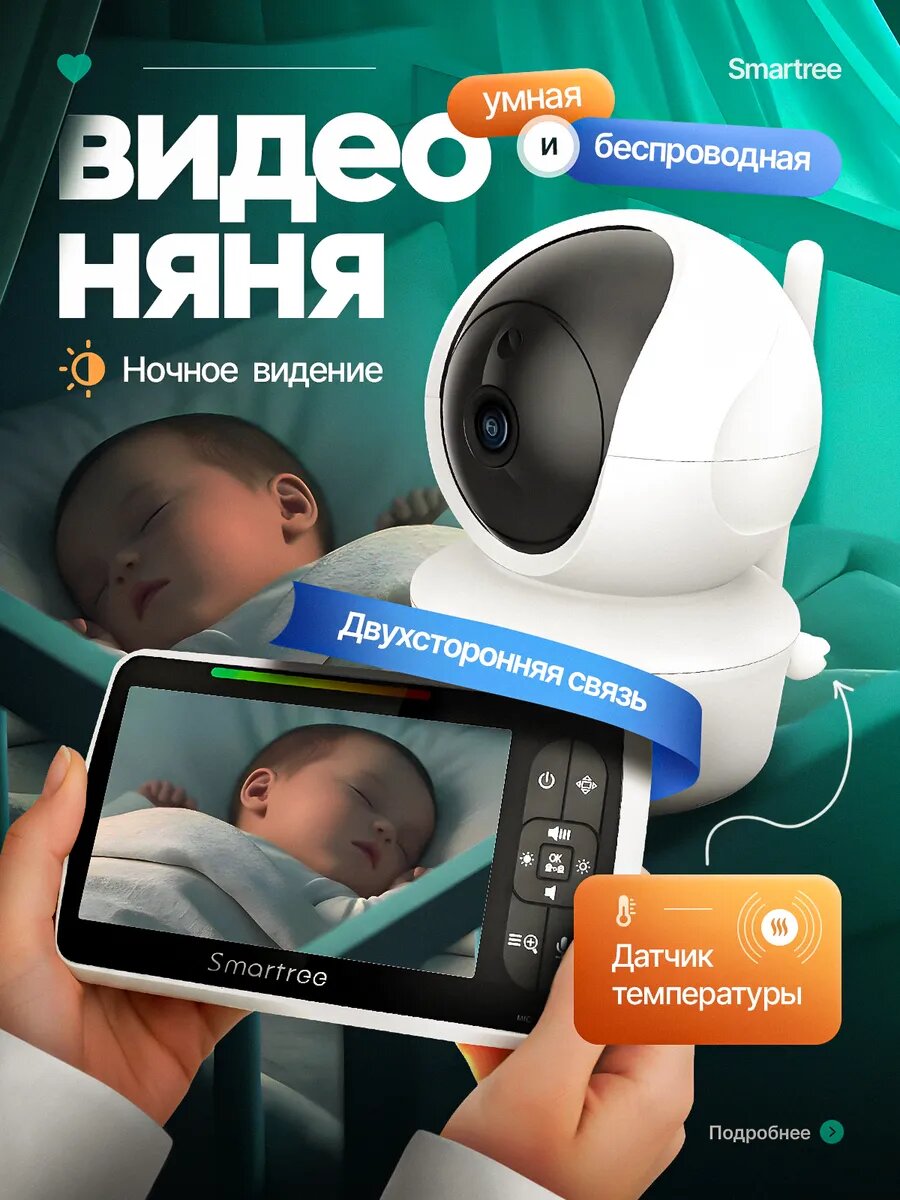 Видеоняня беспроводная без Wi-Fi: комфорт и спокойствие для родителей