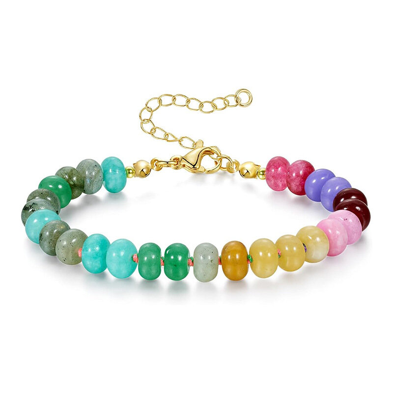 Браслет для гадания, YM Бусы Абакус Камень Бохо Допамин Друзья Удача