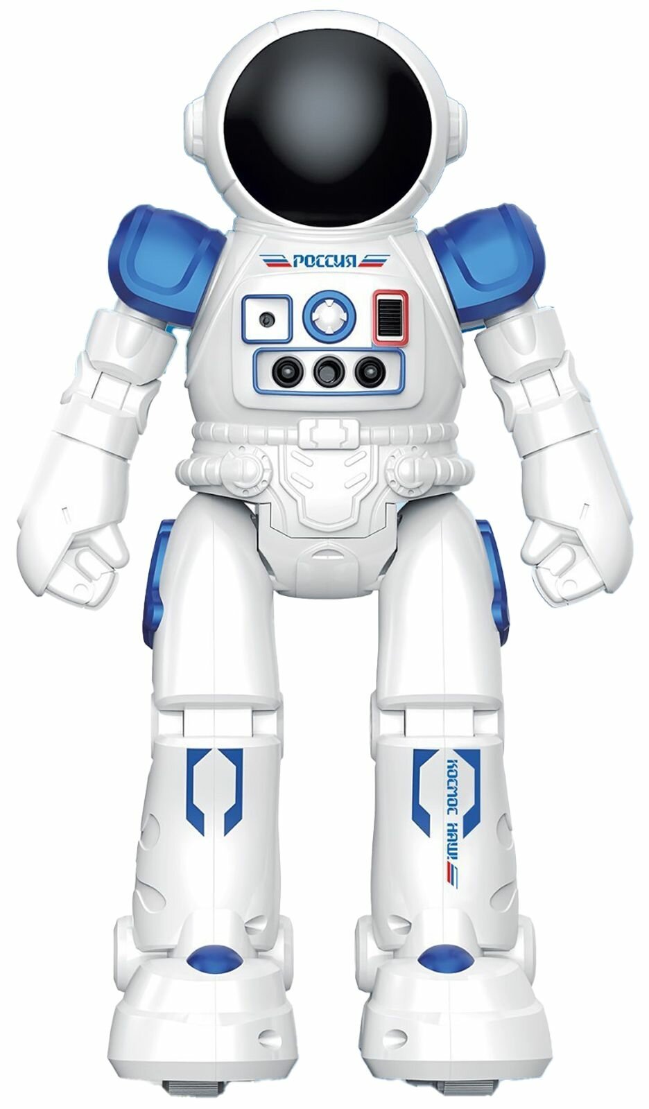 Робот на пульте управления "Космонавт" со световыми и звуковыми эффектами, музыкальная интерактивная игрушка для детей с сенсорным датчиком, учим алфавит и счет