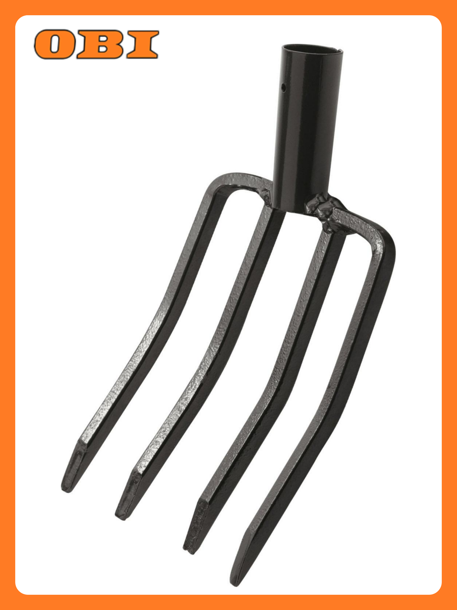 Вилы Сибртех 63833, уборочные, 185мм, 4 зубца, с черенком, порошковая эмаль