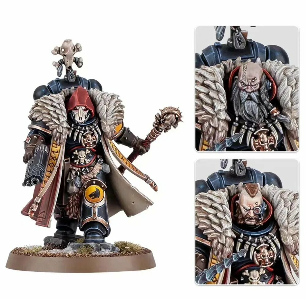 Вархаммер 40к смола / Space Wolves Army Set / Warhammer 40000 миниатюры