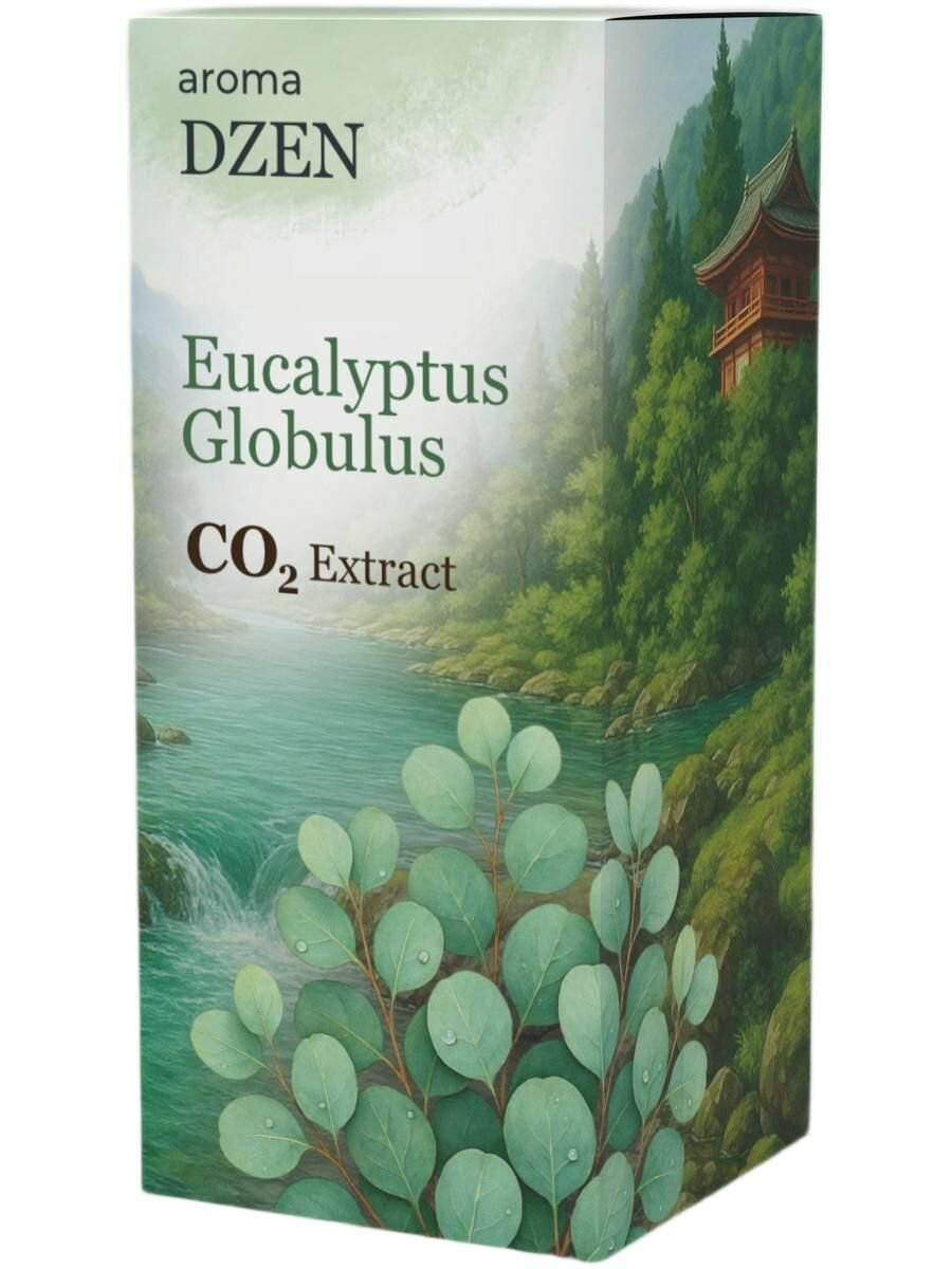 Эфирное масло Эвкалипт шаровидный CO2 Aroma Dzen 3 мл