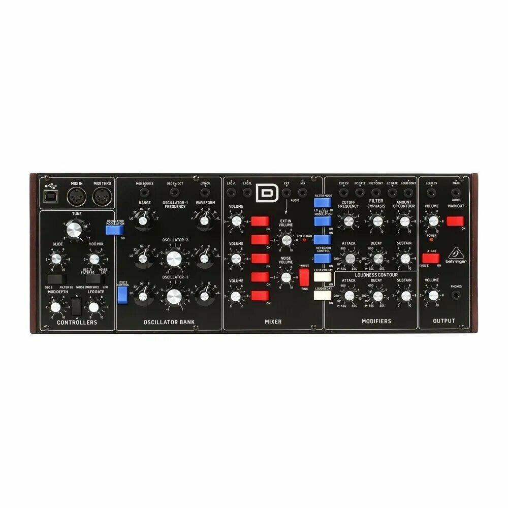 Аналоговый синтезатор BEHRINGER MODEL D