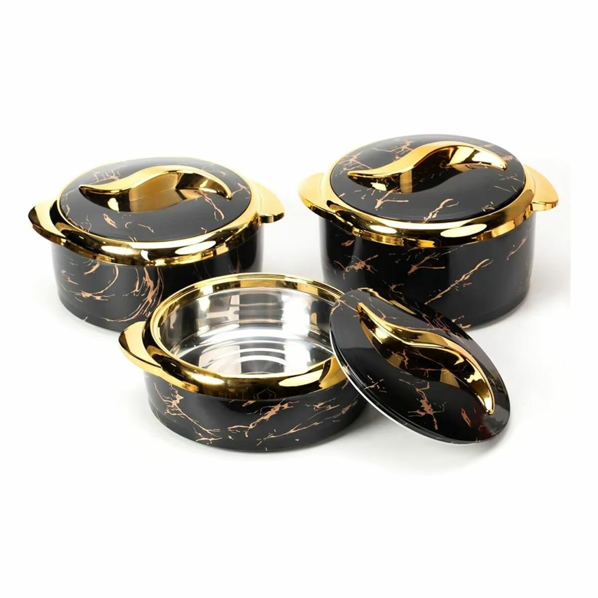 Набор термокастрюль для шашлыка с крышкой