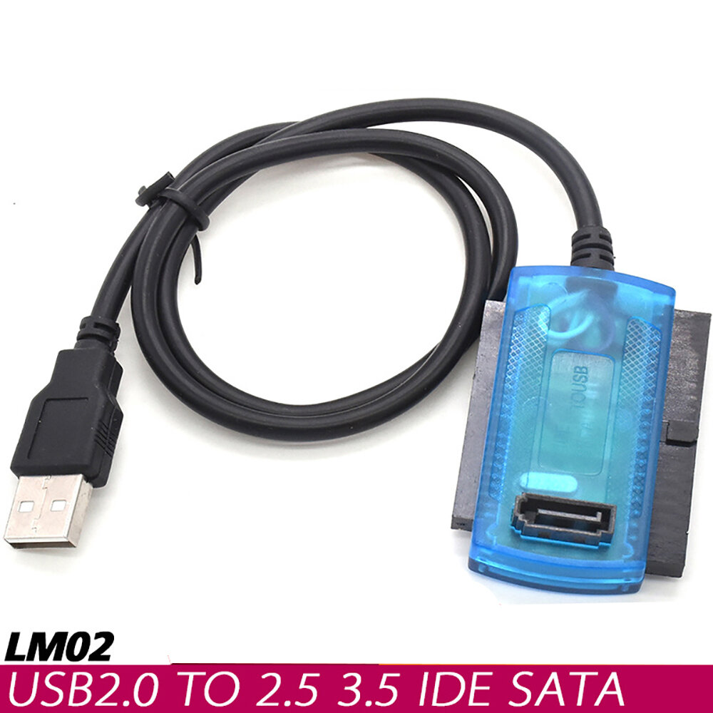 Кабель USB-IDE /SATA Easy-Drive Cable USB 2.0 Внешний жесткий диск Кабель оптического привода