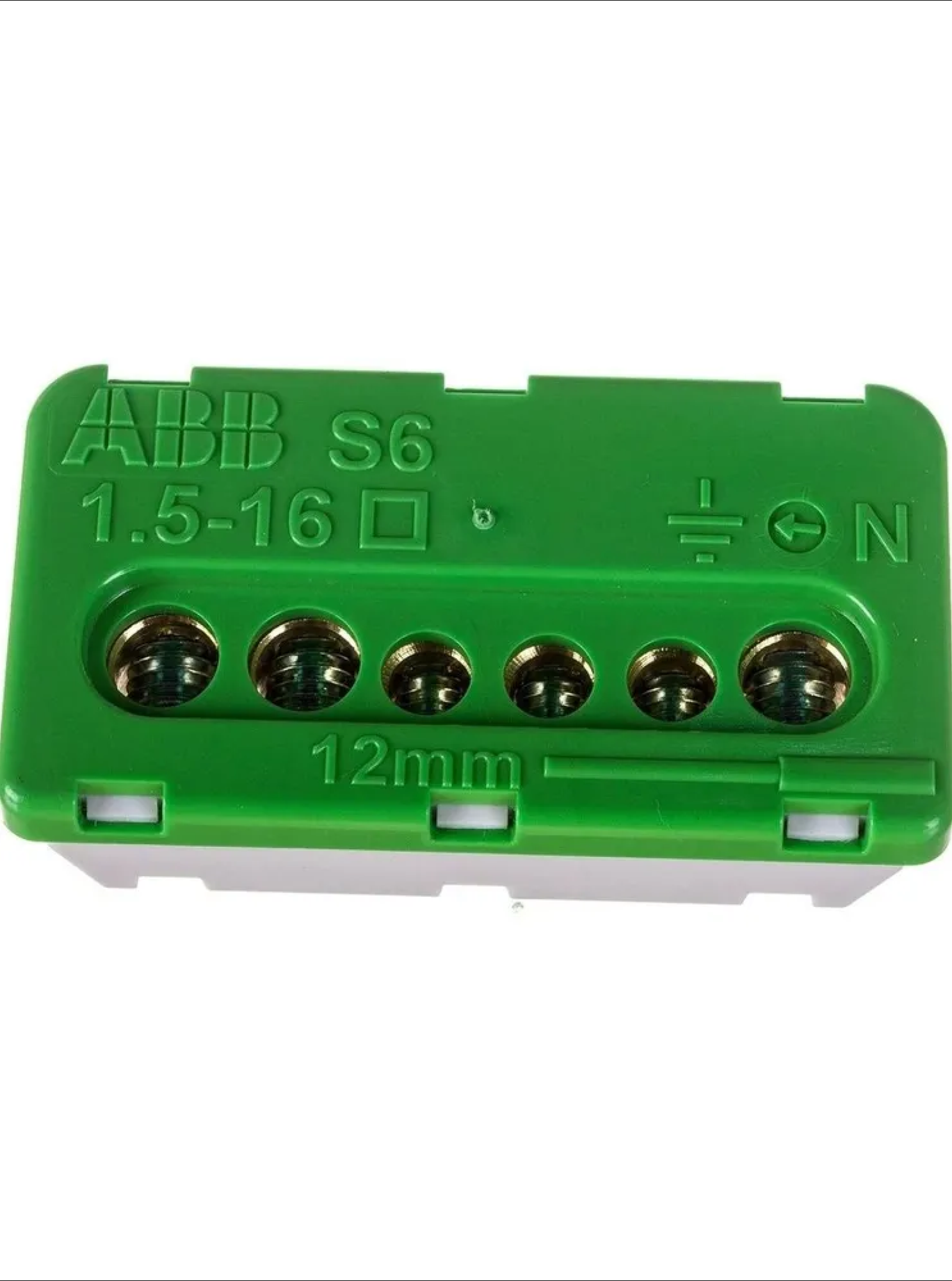 Клеммник винтовой PE3x16-3х6 мм PEK/S06 АВВ, 1SPE007715F0741 - 5 шт.