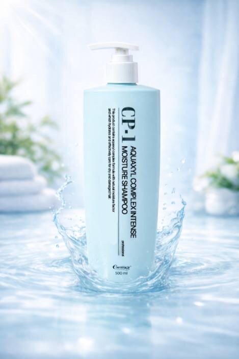 Esthetic House CP-1 Бессиликоновый шампунь для волос увлажняющий Aquaxyl Complex Intense Moisture Shampoo, 500 мл