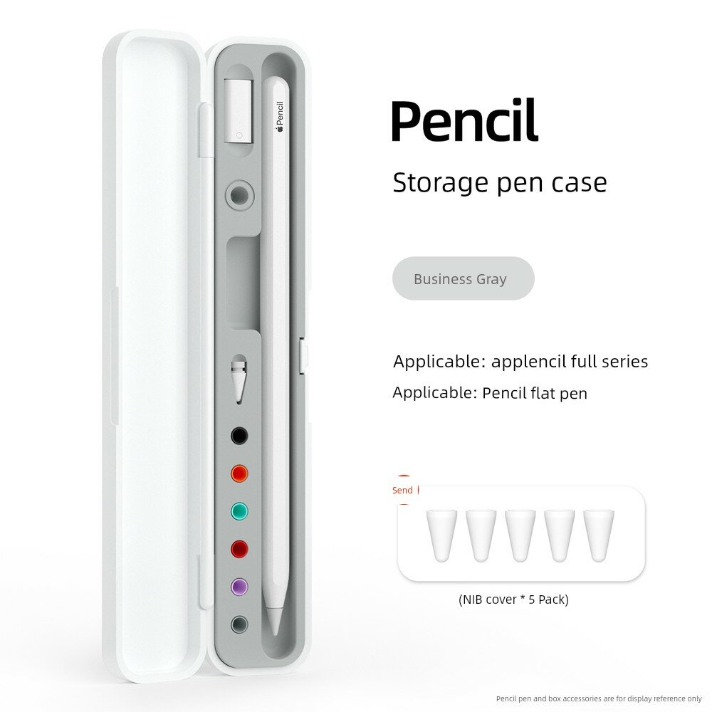 Чехол для стилуса Apple Pencil 1 и 2 поколения, Силиконовая подложка, кейс для стилуса