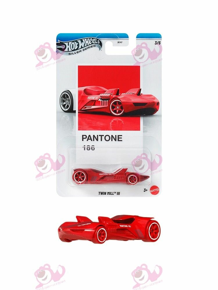 Машинка Mattel Hot Wheels JKY47-986A Pantone Assorted - Sunset Race Ride On Toy Mini Car-Twin Mill III