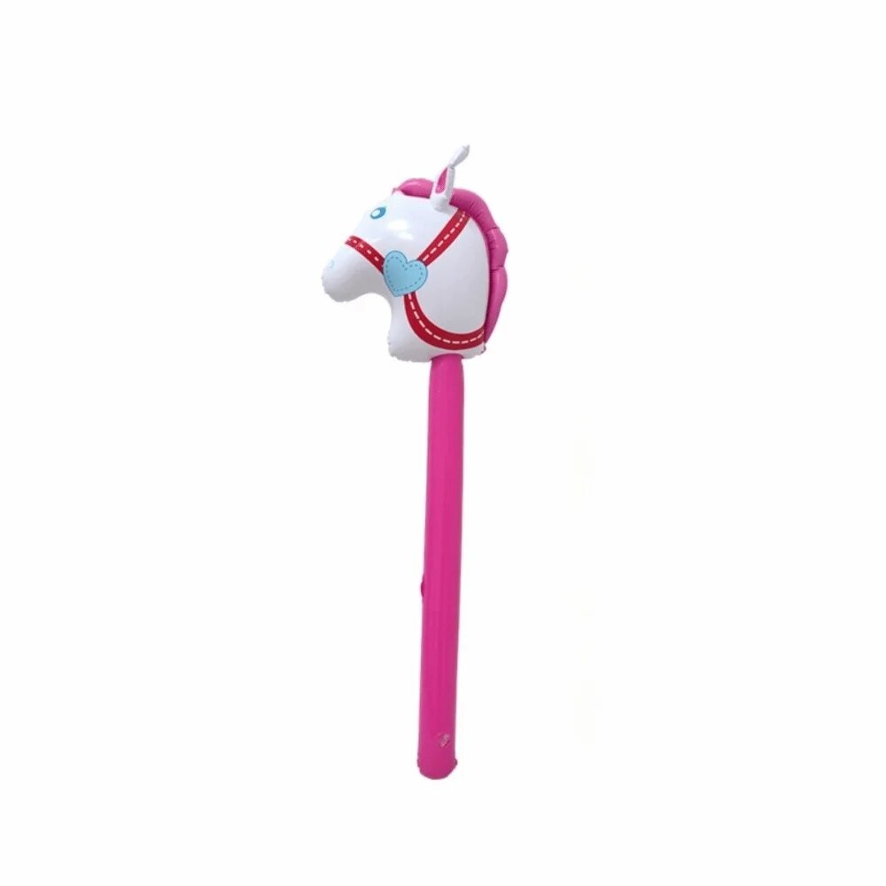 Надувной шар-лошадка ПВХ Розовый, Pink