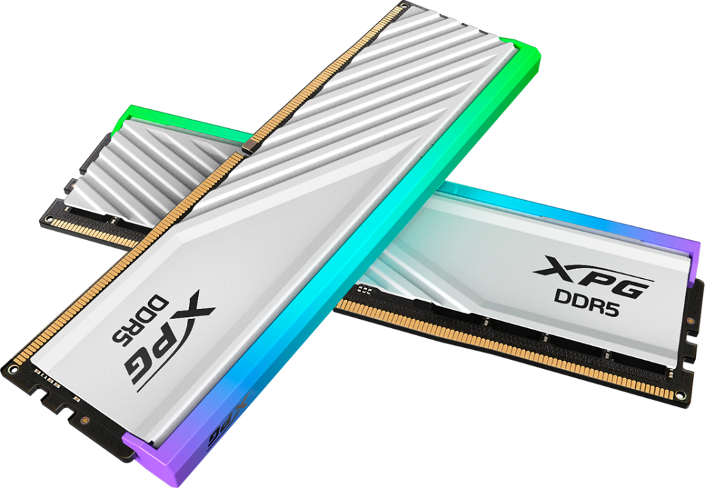 Модуль памяти ADATA DIMM DDR5-6000 32GB (16GBx2) RGB AX5U6000C3416G-DTLABRWH