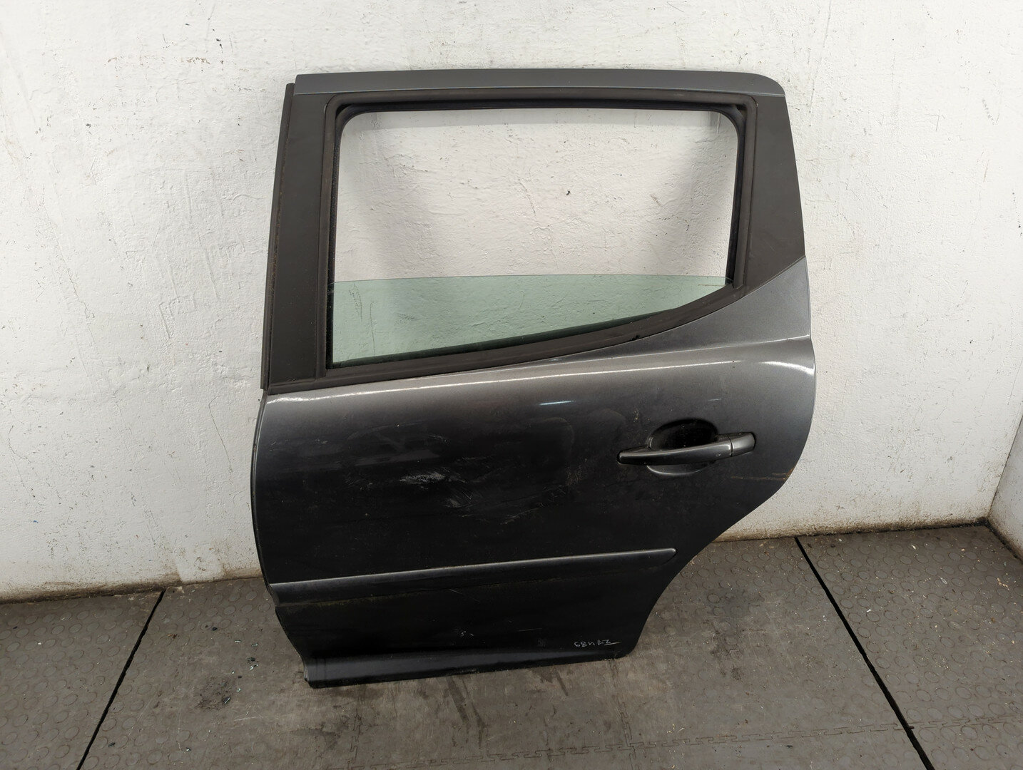 Дверь боковая (легковая) левая задняя Peugeot 207 Б/У