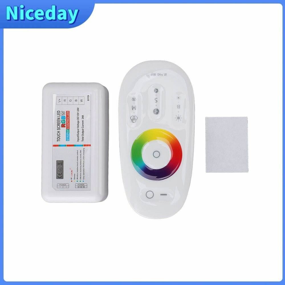 RF пульт ДУ 2.4 ГГц, сенсорный RGB диммер, DC12-24V