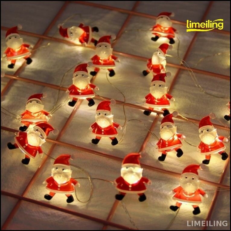 Эксклюзивная рождественская гирлянда с 20 светодиодами, длина 2 метра