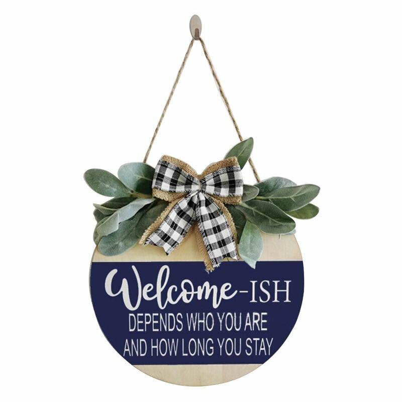 Подвесной деревянный знак Добро пожаловать домой , табличка с буквами, центральные настенные украшения для комнаты, кухни в фермерском доме