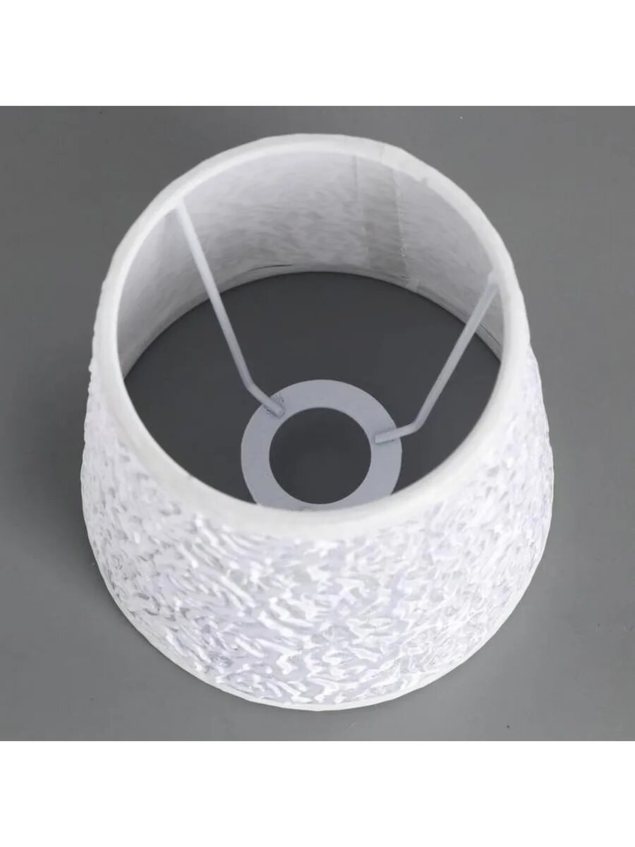 Элегантный тканевый абажур для уютного света