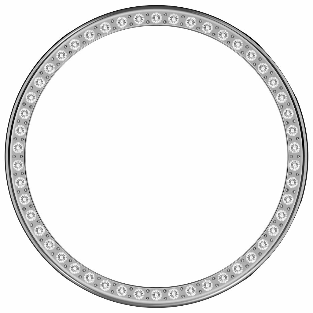 Xiaomi Watch S4 41 мм Однорядный бриллиантовый полый Корпус-Серебристый