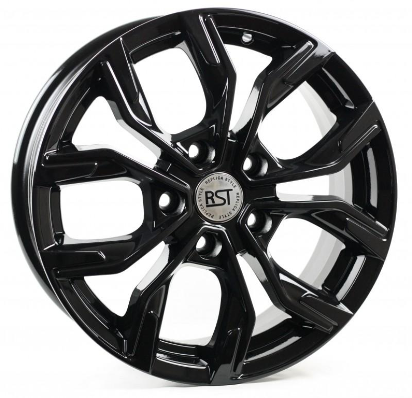 Диск колесный RST R106 (Ford) 6,5x16 5x108 Dia63.4 ET50 цвет BL (черный глянцевый)