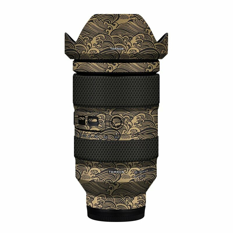 Защитная пленка 3M для объектива Tamron 35-150мм F2.8, полное покрытие, океан золотой - премиум-пленка для объективов