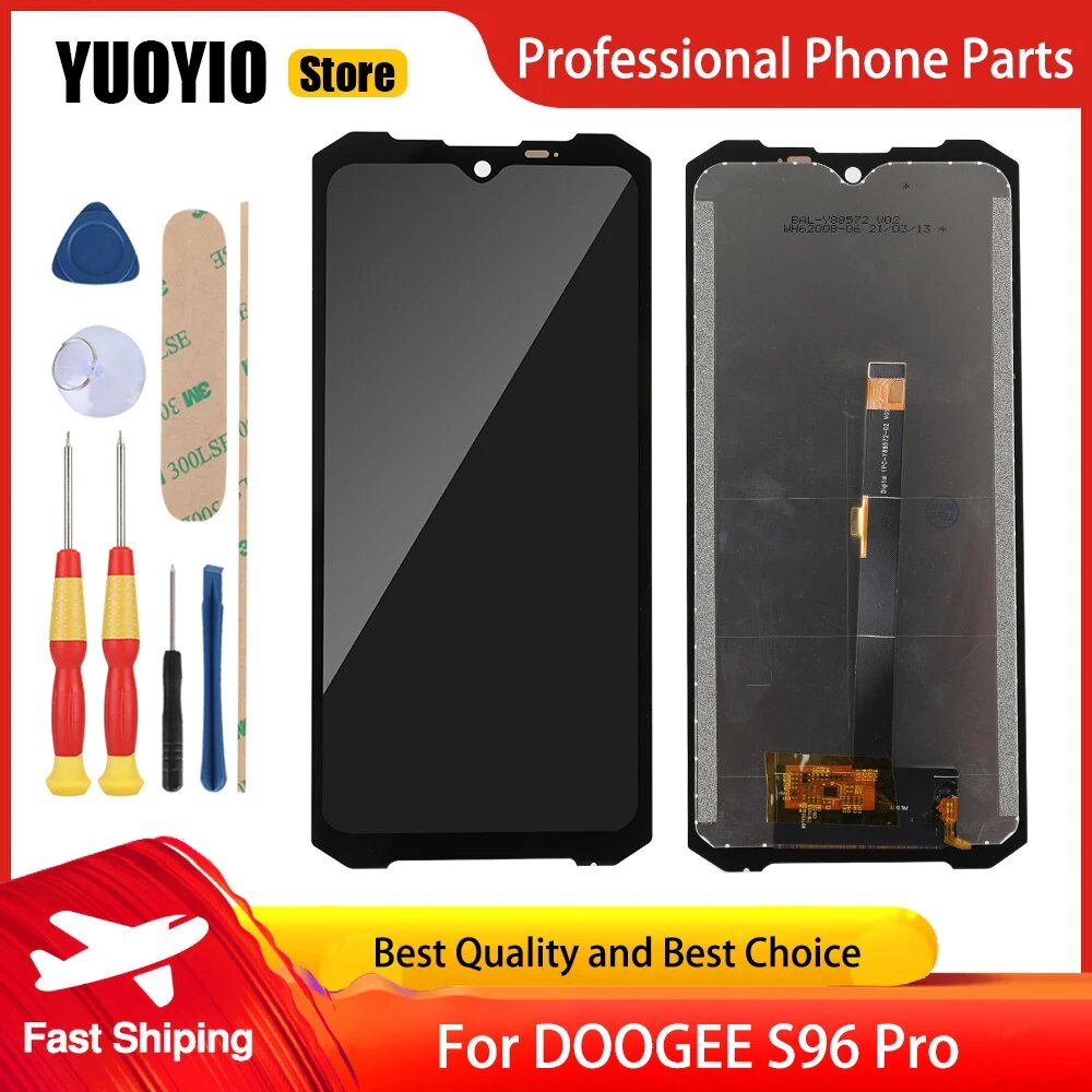 Дисплей для DOOGEE S96 Pro, сенсорный экран в сборе