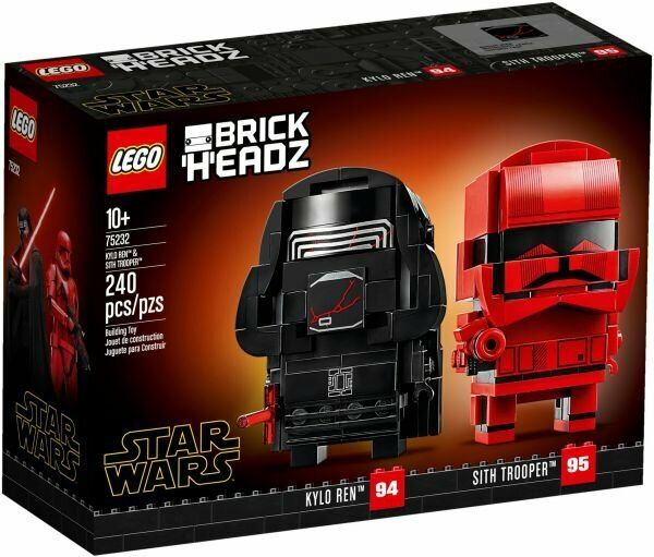 Lego 75232 BrickHeadz Кайло Рен и штурмовик ситхов