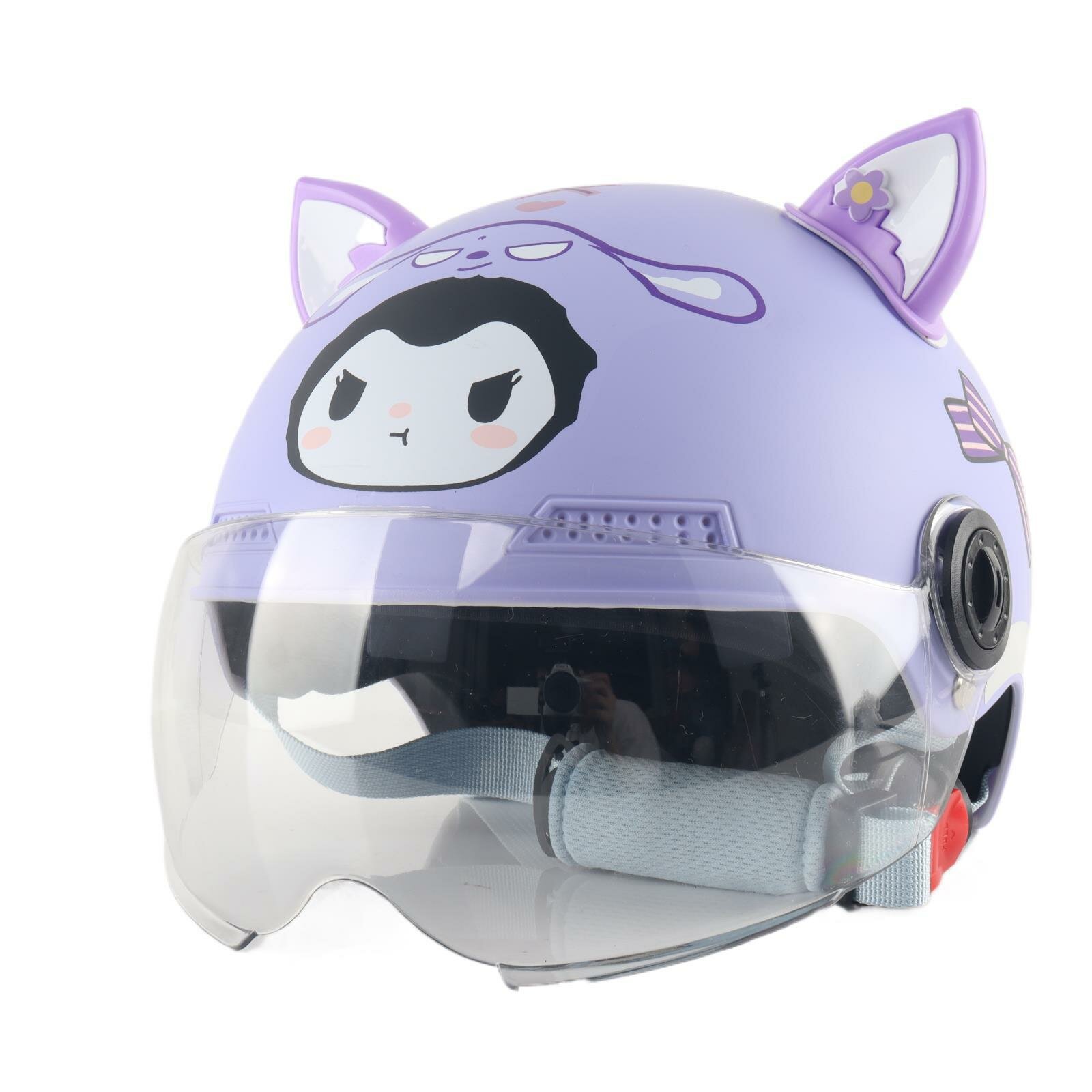 Шлем для электрического транспортного средства 3C, летний шлем класса А, шлем для родителей и детей, детский шлем, мультяшный милый шлем для взрослых, мотоциклетный шлем для женщин