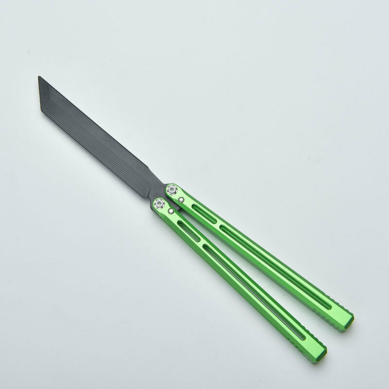 Алюминиевый сплав тренировочный нож складной ручной метательный игрушечный нож CSGO интегрированный CNC метательный нож