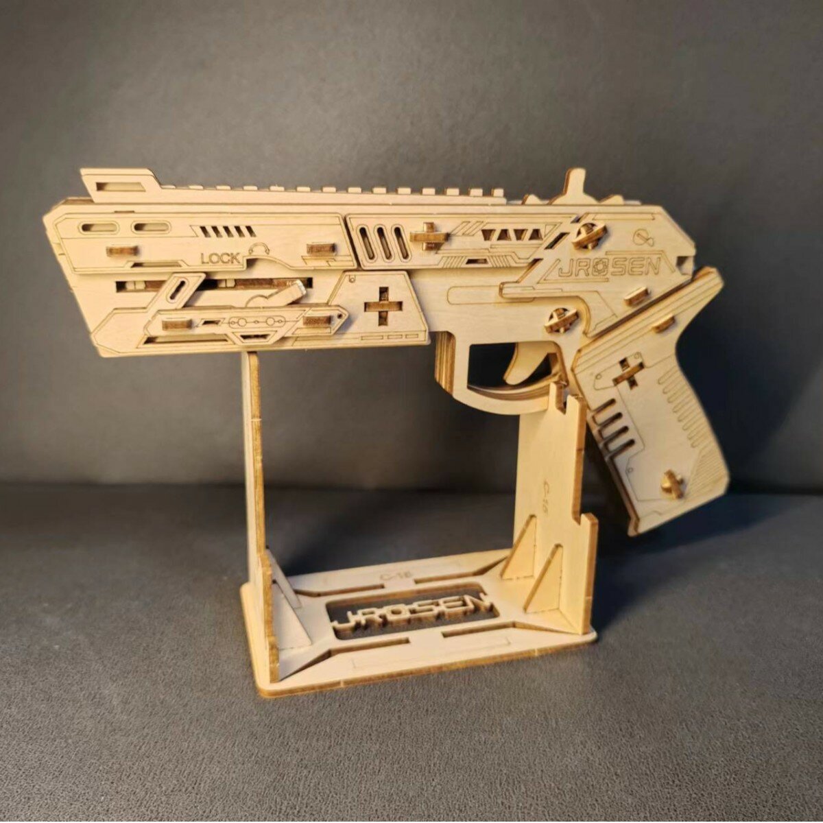 Детские скоростные крылья, деревянный пистолет, кросс-бордер, горячая распродажа, модель для игры PUBG