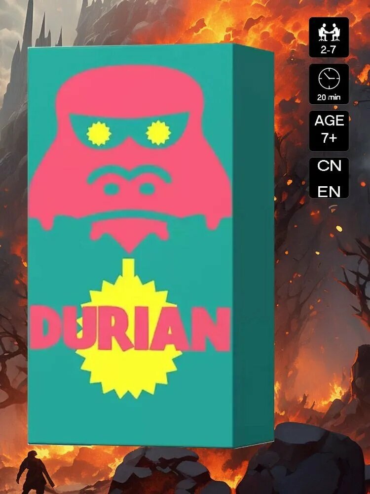 Oink Game Durian Настольные игры Семейные вечеринки (Карточная) Новая версия игры