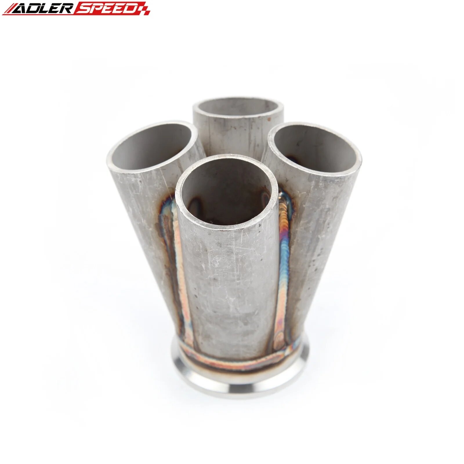 Длина 76 мм/120 мм, внутренний диаметр 2,5 дюйма, 63,5 мм, V-образный диапазон, 4-1, турбо-коллектор, коллектор Merge, нержавеющая сталь 304 Height 120mm