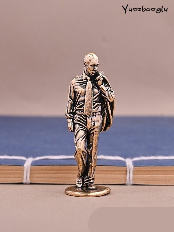 Yunzhonglu скульптура Путина, медная скульптура, люксовый декоративный элемен, роскошные товары