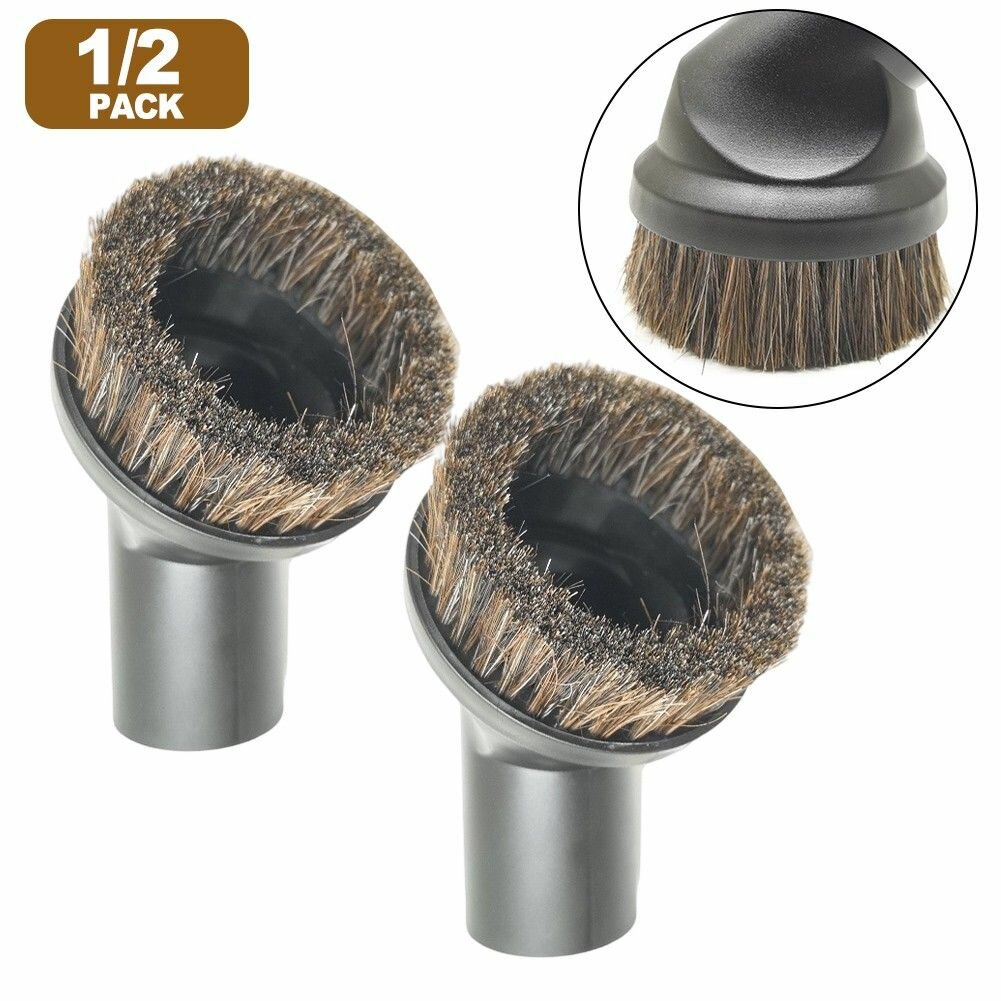 Круглая щетка для удаления пыли из конского волоса