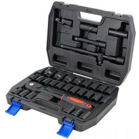 Набор трещотка с головками ForceKraft FK-4323-3MPB (32 предмета)