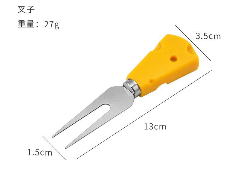 Сыр Фруктовый нож и вилка Ложка Креативная милая посуда для западной еды Масло Тост Джем Скраб Соус Нож Маленькая вилка