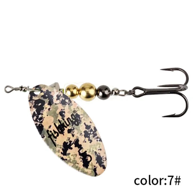 Спиннербейт для рыбалки, набор спиннербейтов в пластиковой коробке, 1 штука в наборе, 9 г каждый. Для ловли щуки, чирка и окуня.