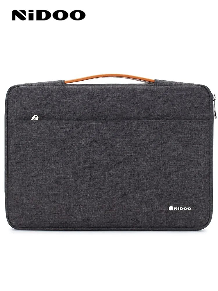NIDOO Сумка для ноутбука 11.6 дюймов Водонепроницаемая ткань чехол для ноутбука, темно серый