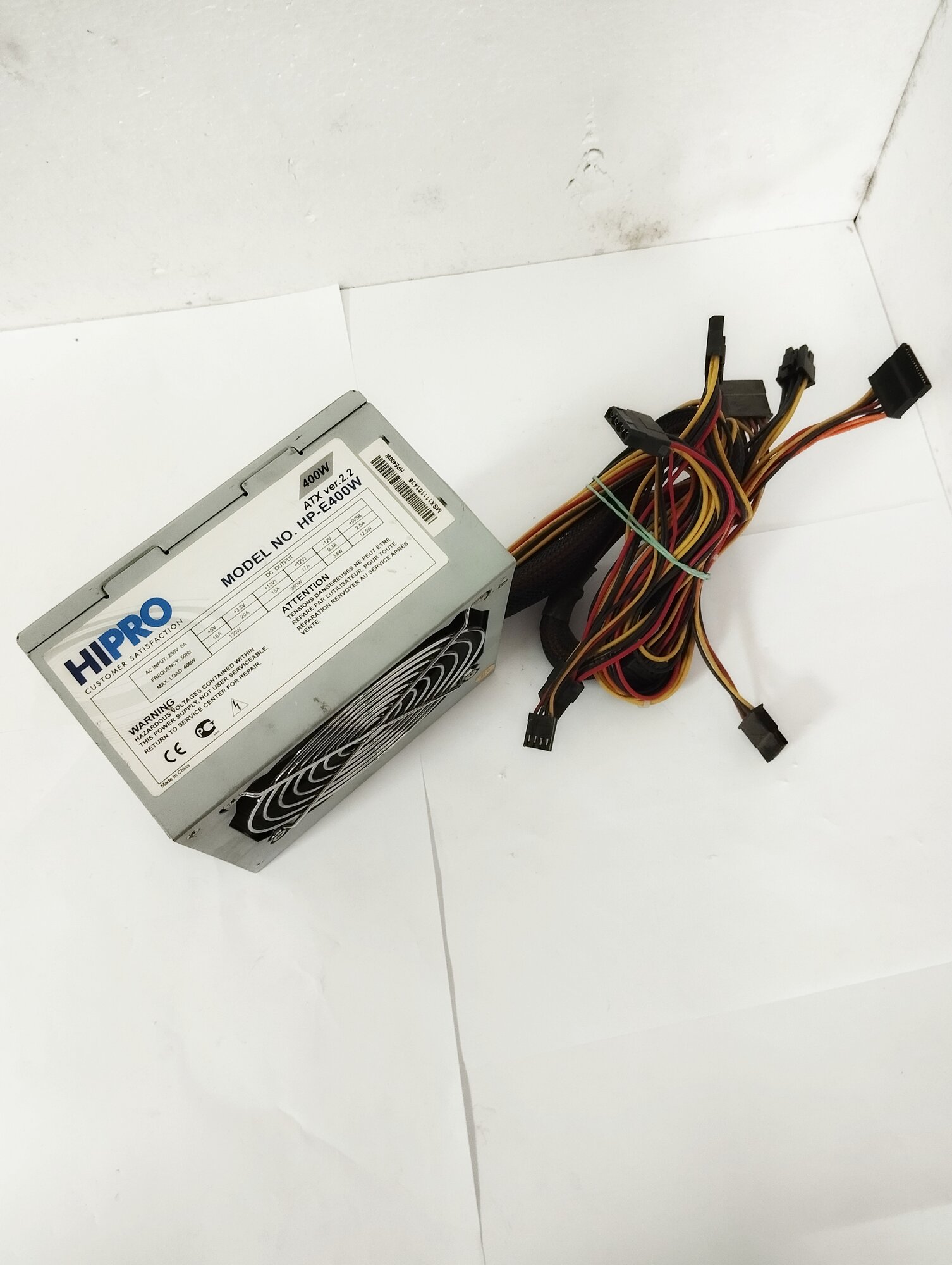 Блок питания Hipro HPE400W 400W 24+4+6pin