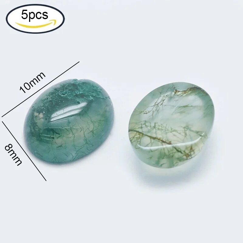 Натуральные кабошоны для ювелирных изделий Изумрудный, style14