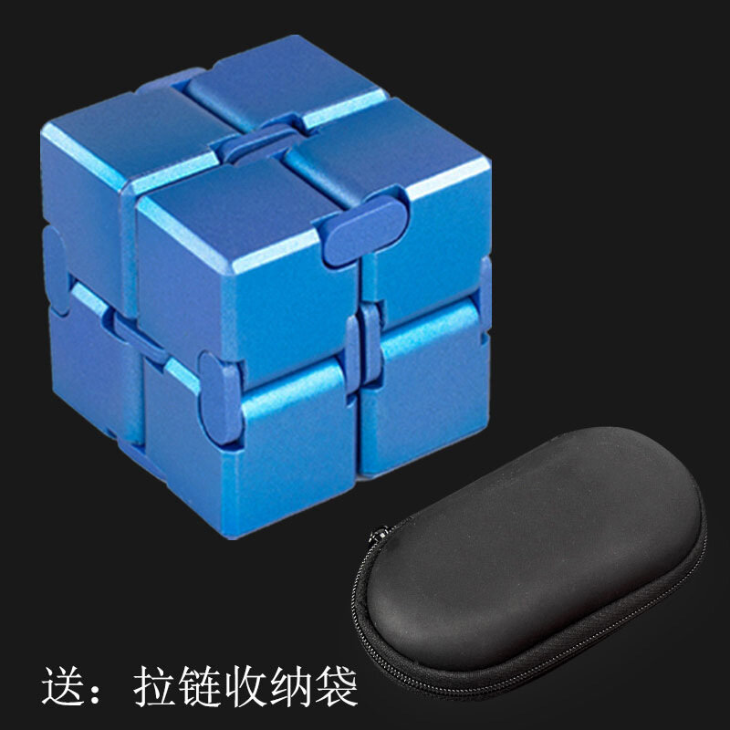 Дропшиппинг Бесконечный Магический Куб Трансформируемый Артефакт для Снятия Стресса для Взрослых Металлический Сплав Куб Игрушка для Пальцев