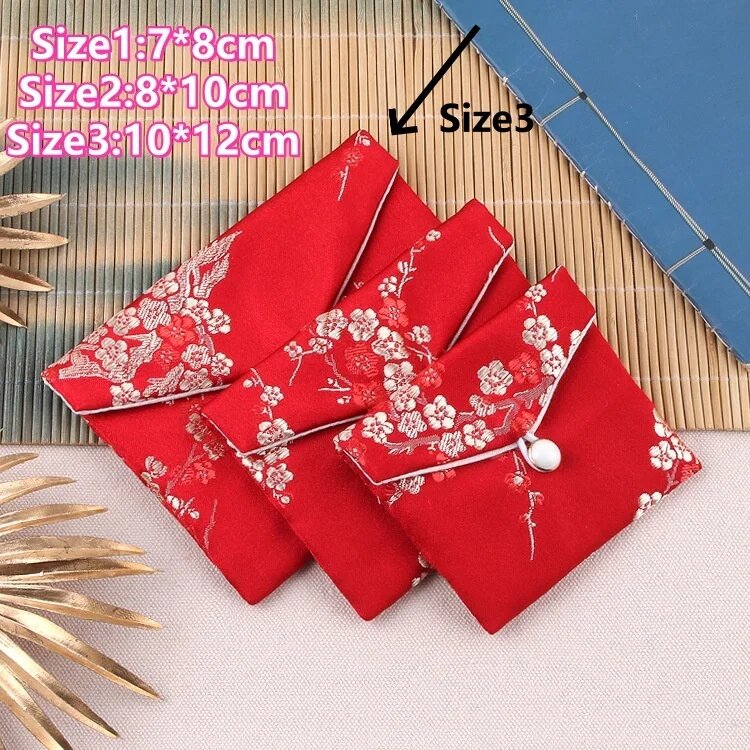 Сумка для хранения украшений из парчи