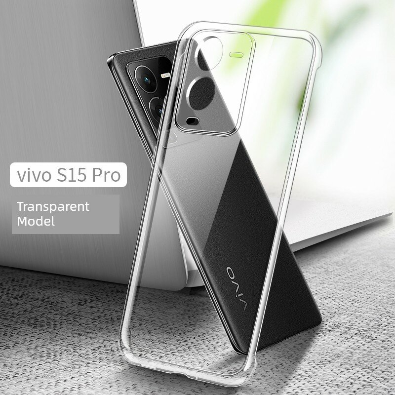 Vivo S15 Pro Прозрачный Силиконовый Тонкий Чехол с Полным Покрытием для Защиты Экрана Совместимость с Моделью S15 Pro