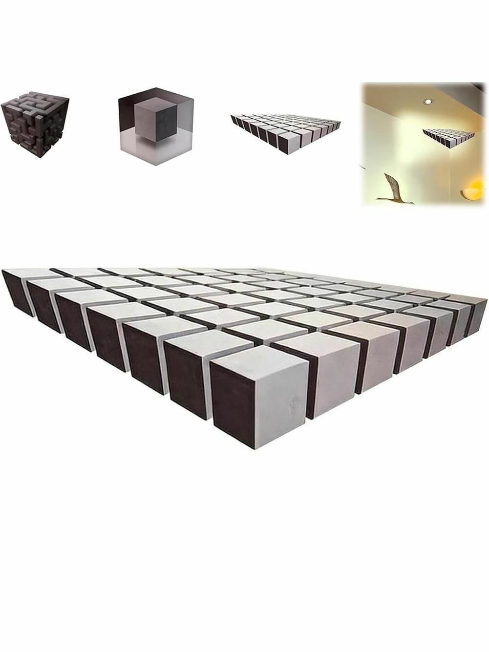 Невозможные углы, настенные рисунки, меняющие реальность, 3D-наклейки с оптическими иллюзиями, для домашнего офиса