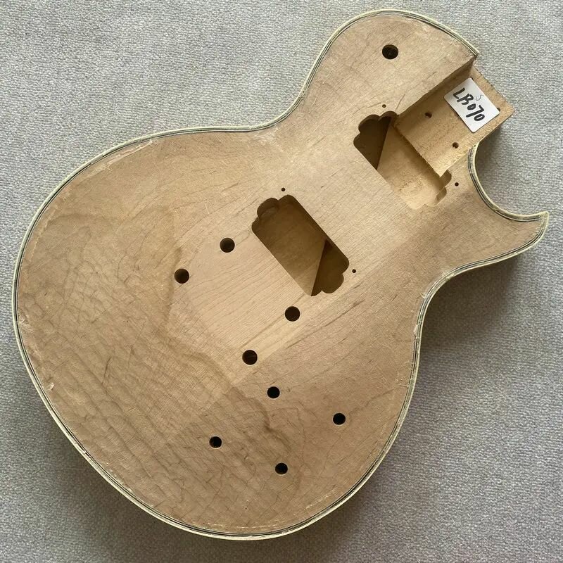 Электрогитара LB070 6 струн, корпус из твердого кленового дерева, 3+3 настройные колки, HH-пикап